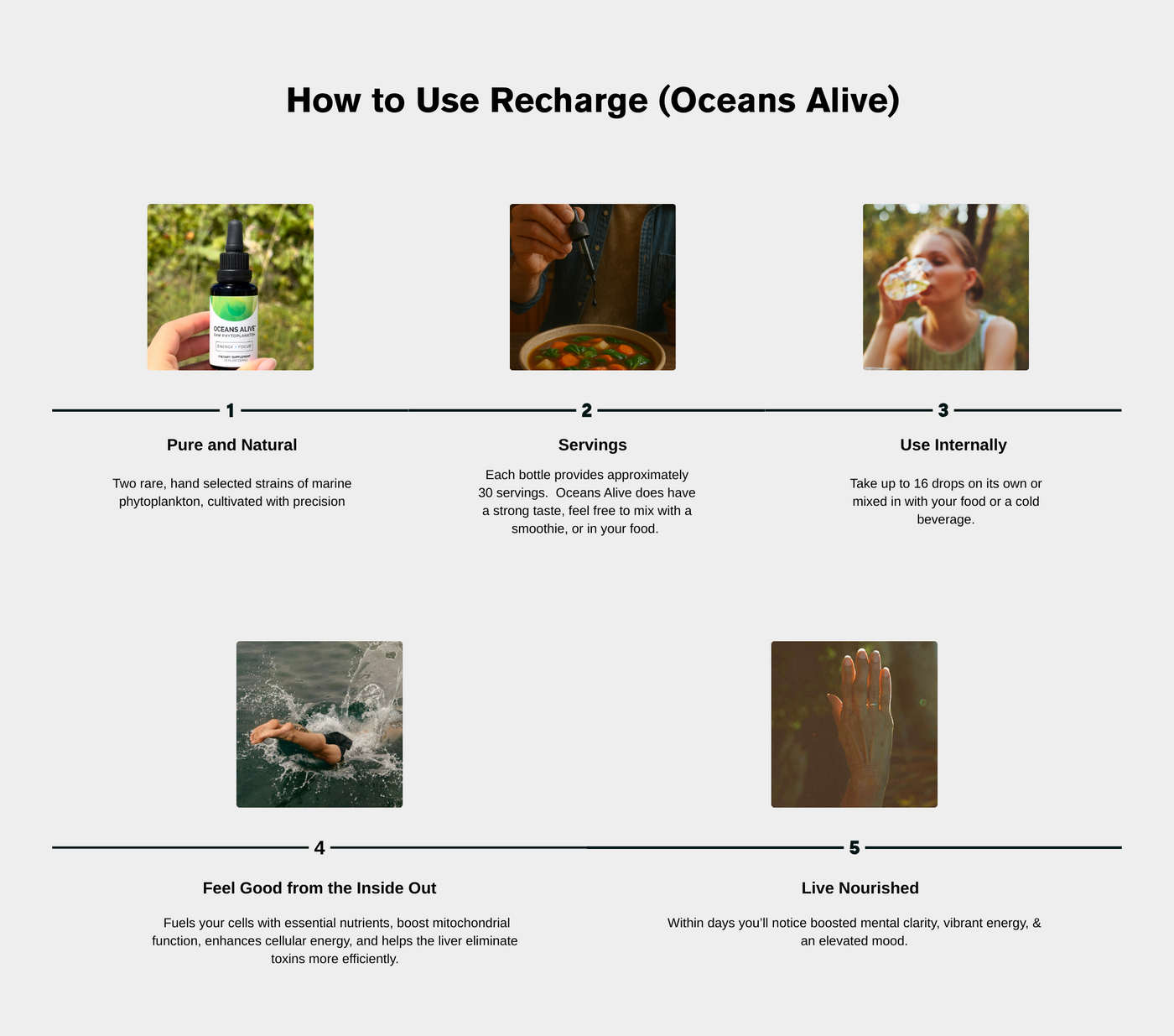 Oceans Alive® RECHARGE - formerly Raw Phytoplankton 🇺🇸 – Activation ...